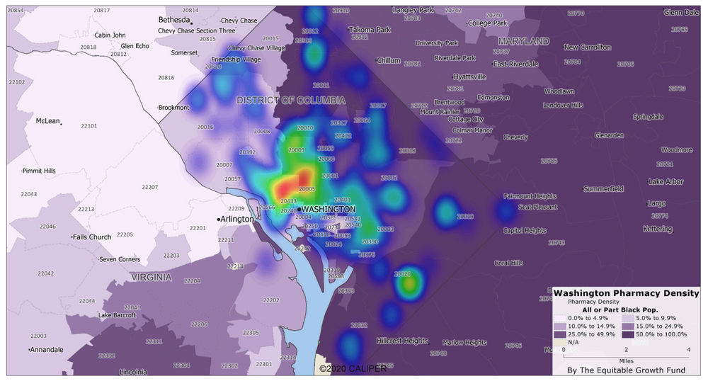 Washington DC's Resource Vulnerability Index: EGF